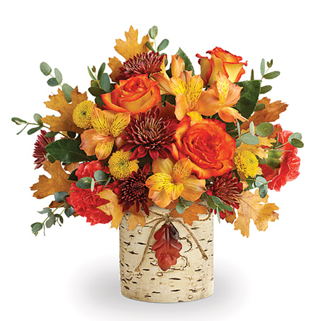 Teleflora Autumn Colors Bouquet - Local Florist Delivery