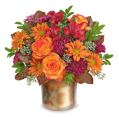 Teleflora Harvest Blooms Flowers Bouquet - Nationwide Delivery