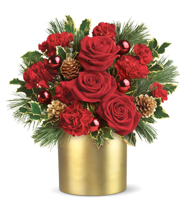 Teleflora Holiday Elegance Bouquet at 800Florals Christmas Flowers