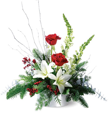 Holiday Splendor Flowers Bouquet at 1-800-FLORALS Christmas Flowers